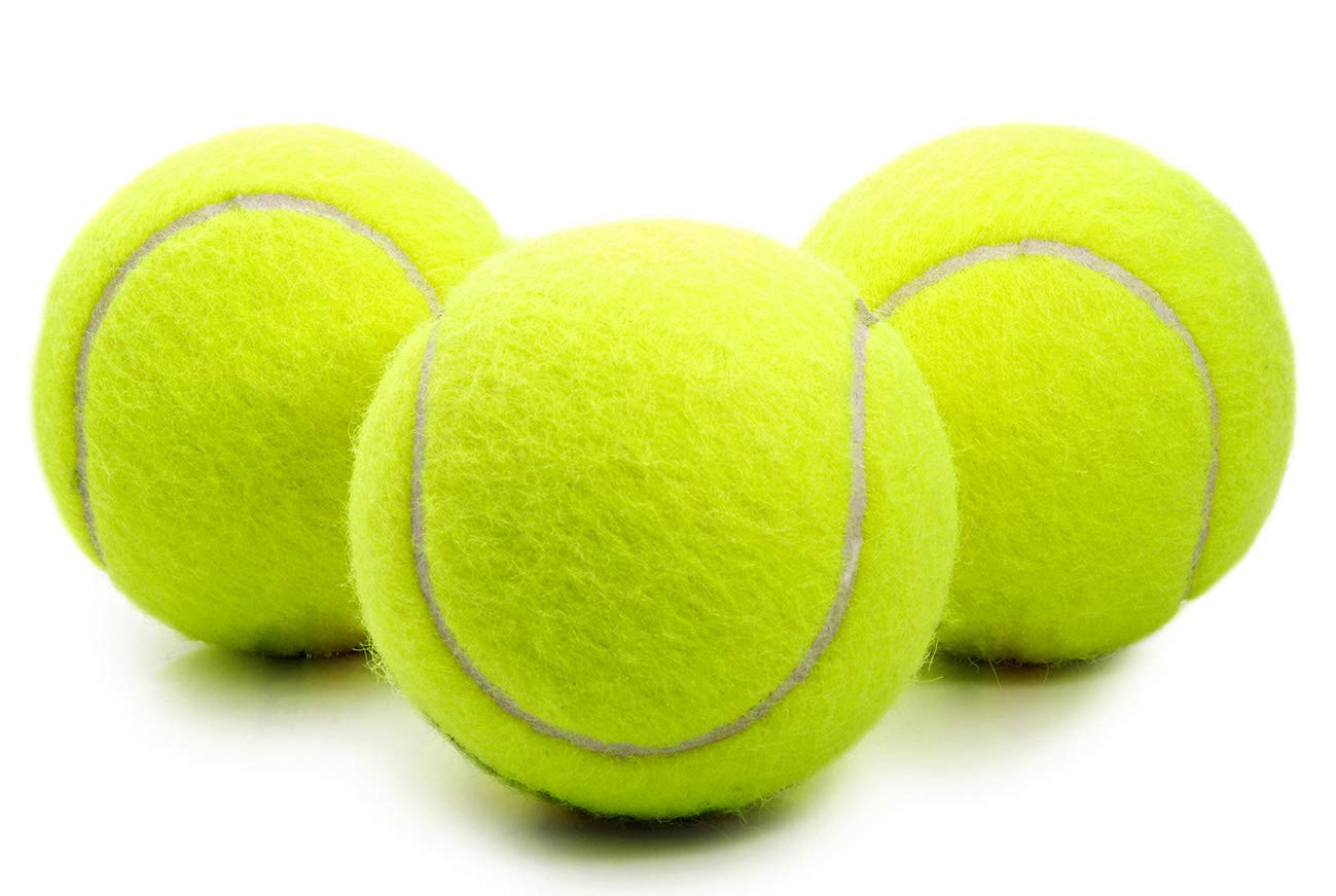 GRANDCOW Padel Ball Beach Tennis POP Paddle Ball Natural Rubber with Great Flex Elasticity (6 Balls)