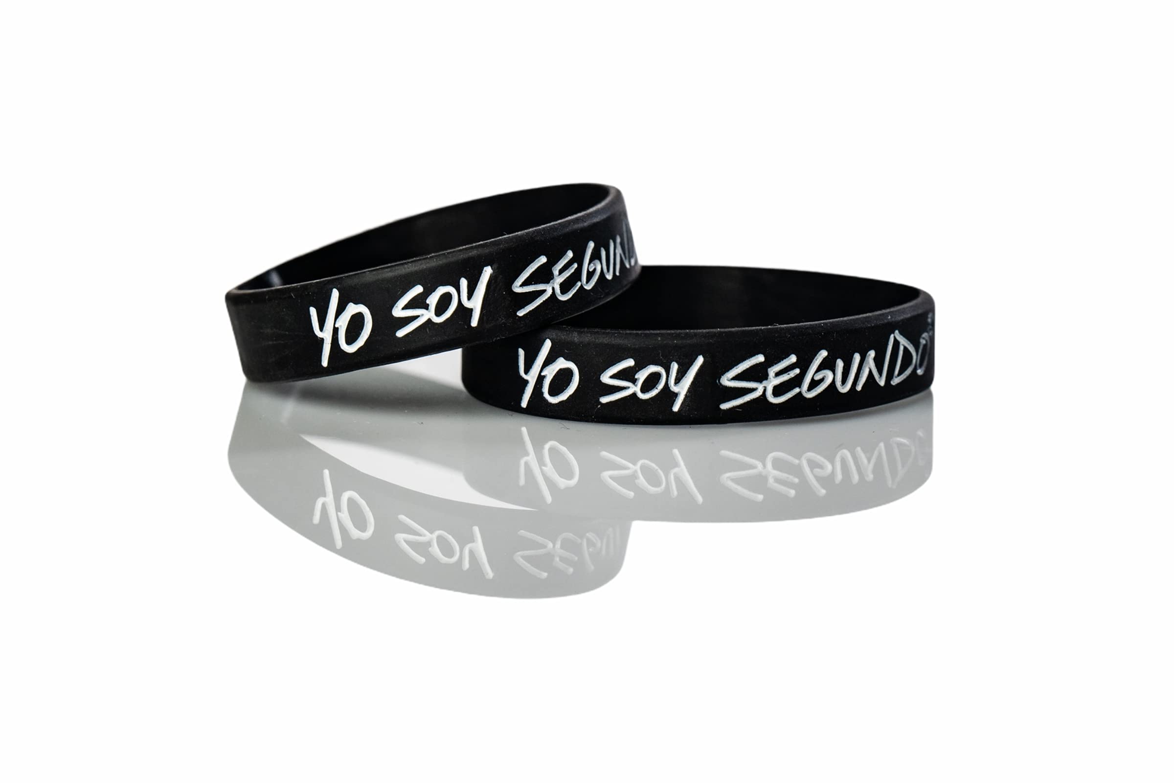 I Am Second Official Adult Pack of 5 Yo Soy Segundo Wristband (5)
