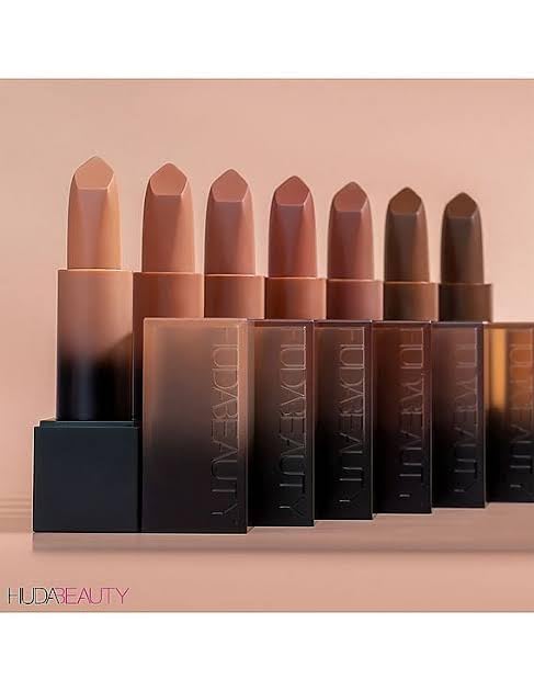 HUDA BEAUTY Power Bullet Cream Glow Hydrating Lipstick Empress