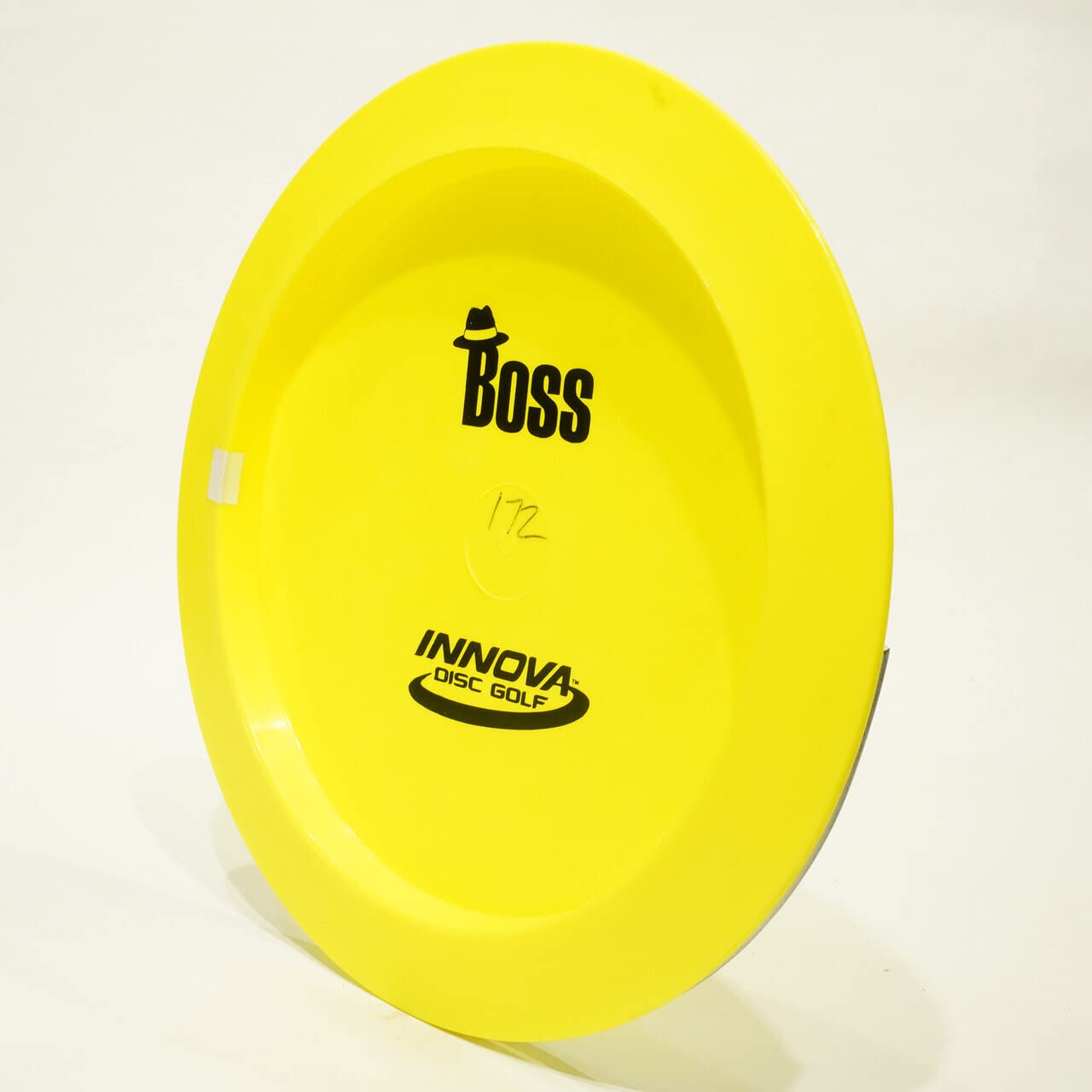 Innova Boss (Star) Bottom Stamp Distance Driver Golf Disc, Pick Weight/Color [Stamp & Exact Color May Vary] Yellow 170-172 Grams