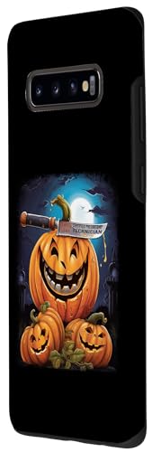 Galaxy S10+ Certified Phlebotomy Technician Funny Halloween Fun Spooky Case