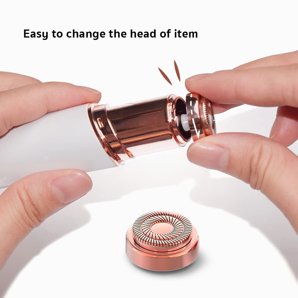 Generation 2 Replacement Heads for Flawless Facial Hair Remover, Replacement Blades for Old Finishing Touch Flawless Hair Removal