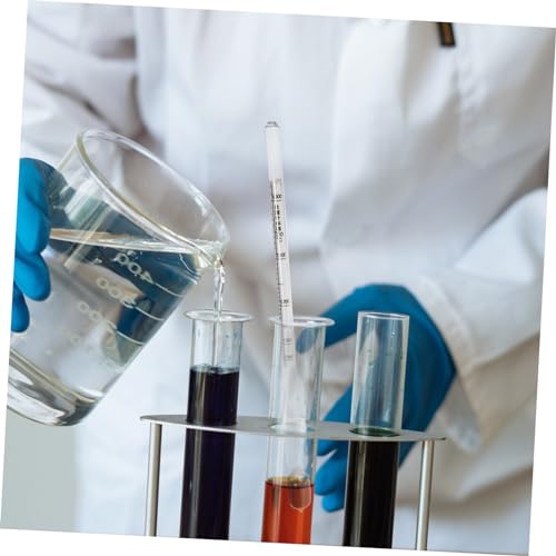 Mobestech Hydrometer Liquid Meter Liquid Measuring Tools Petroleum Meter Mud Making Supplies Liquid Tester for Distilling Supplies Liquidometer Petroleum Making Tool Measure Tool Glass