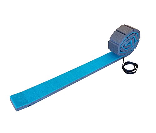 Gymnastics Flexible Roll-Up Foam Training Balance Beam! -(TEAL)
