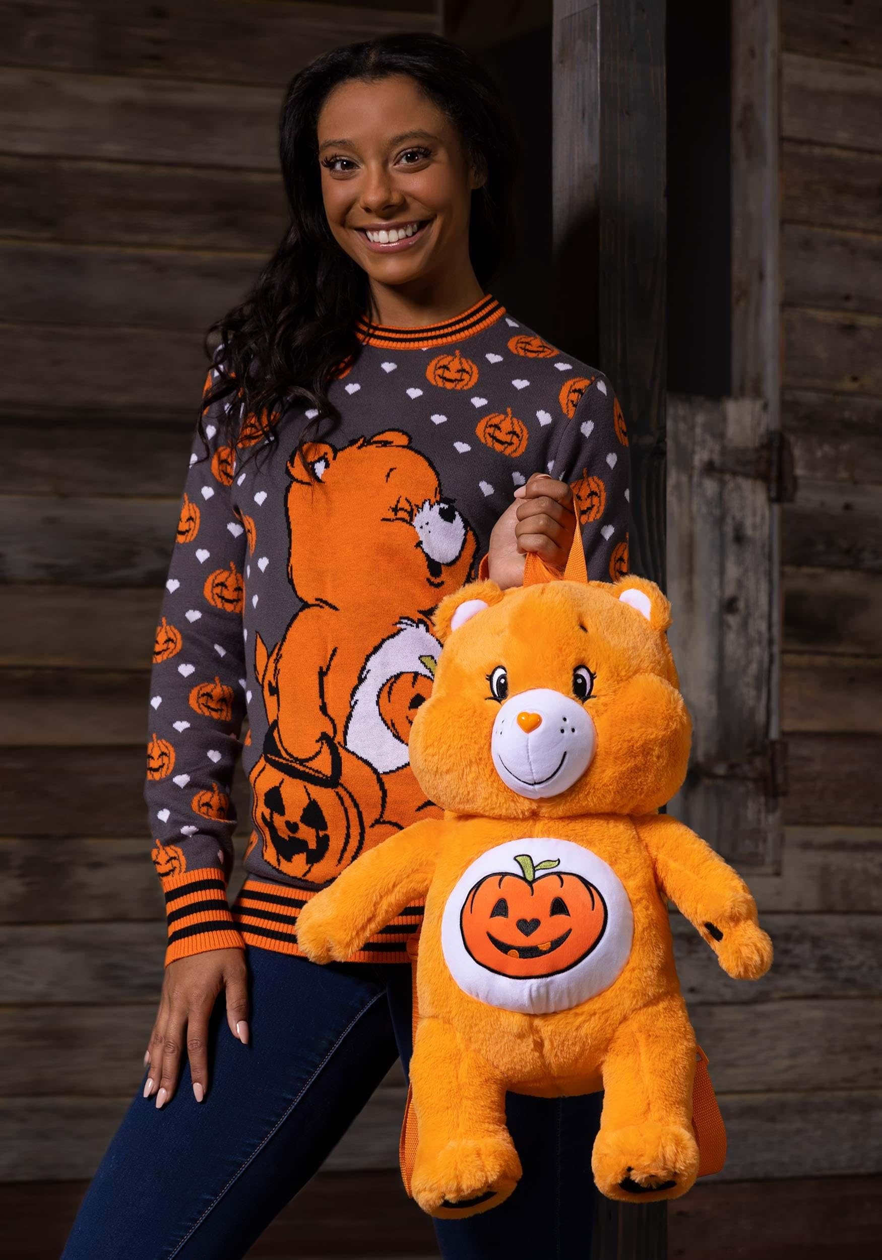 Fun Costumes Trick or Sweet Bear Plush Care Bears Backpack - ST