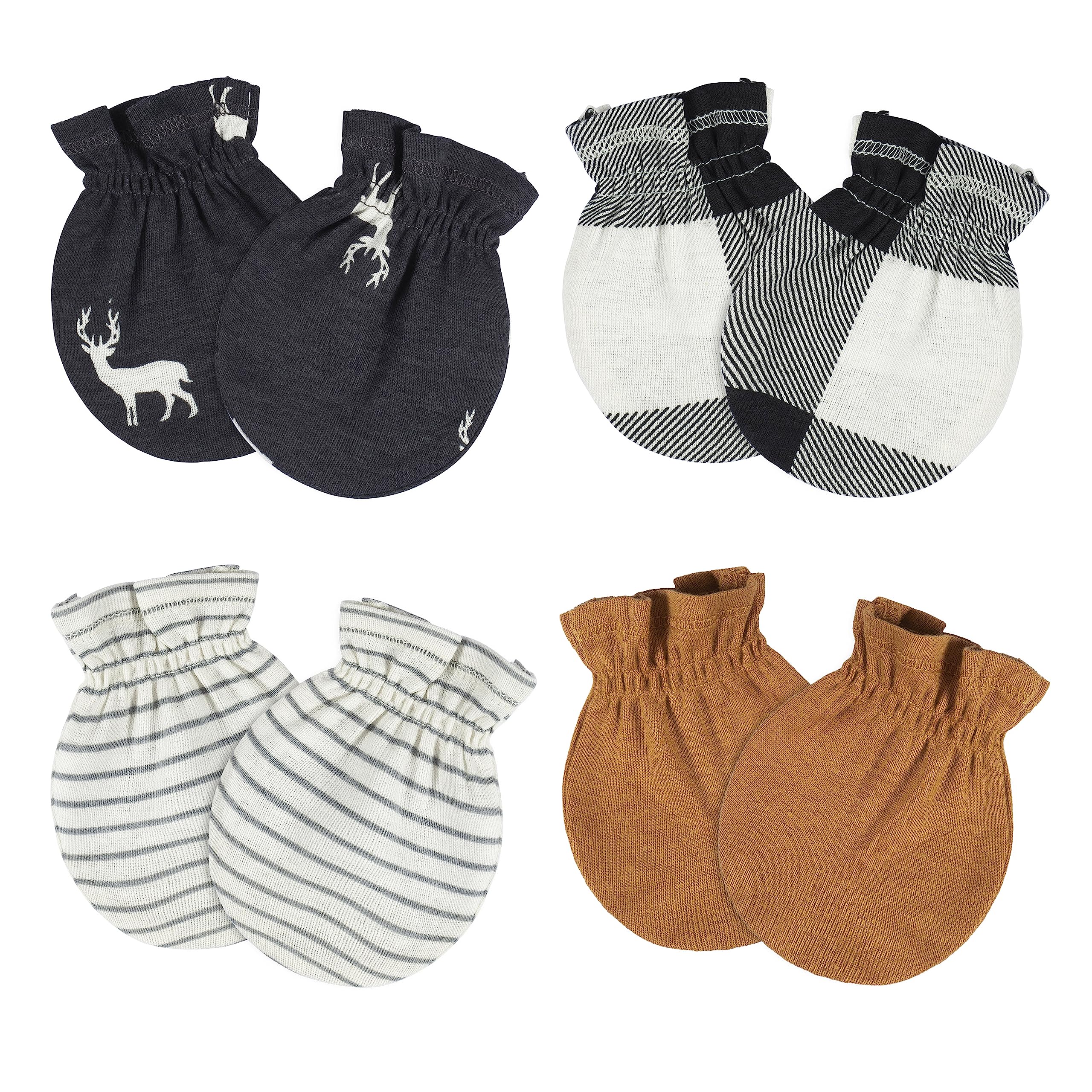 Gerber Baby Boys and Girls 12 Piece Layette Gift Set, Brown Deer, 3-6 Months