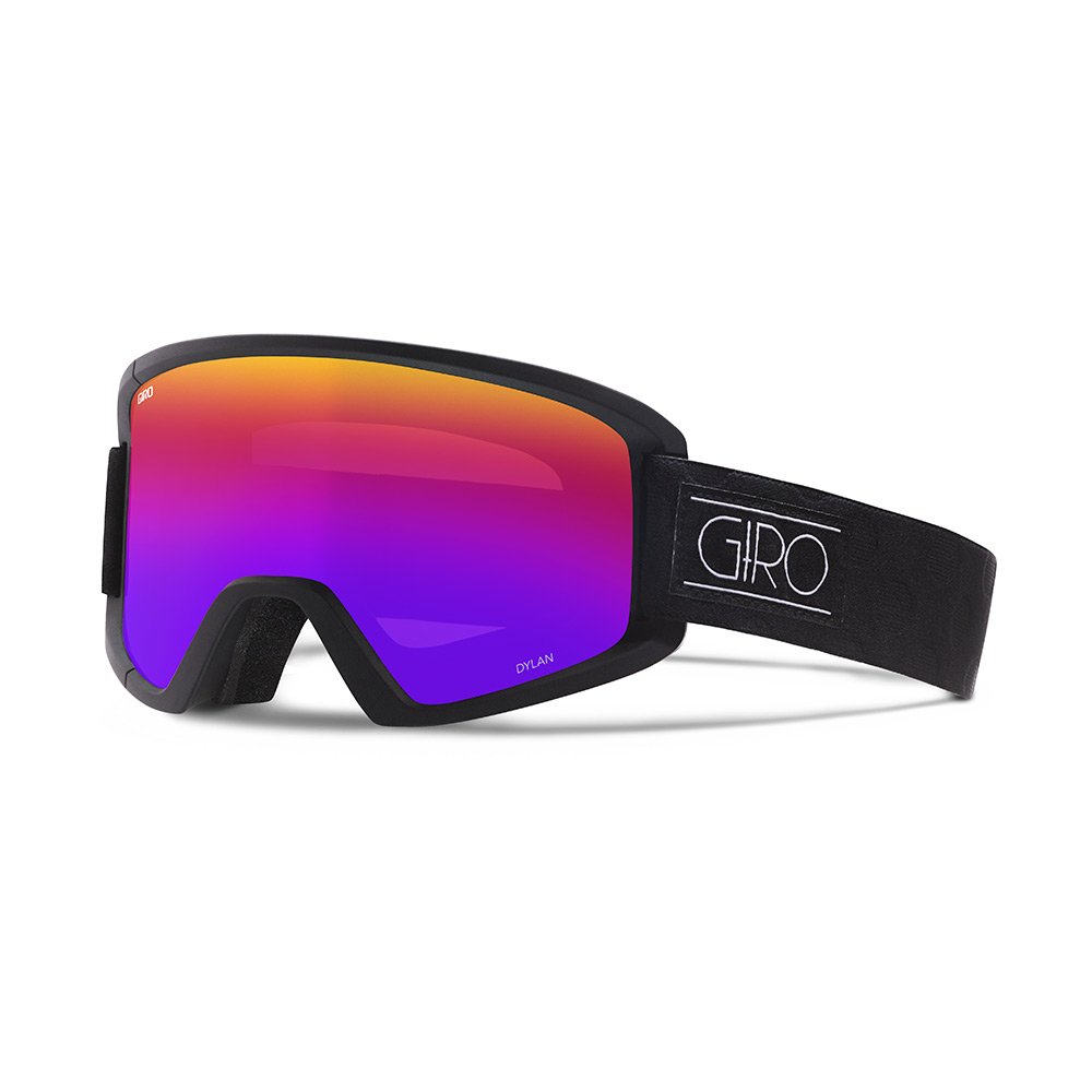 Giro Dylan Women's Snow Goggles Black Tonal Dots - Rose Spectrum & Yellow