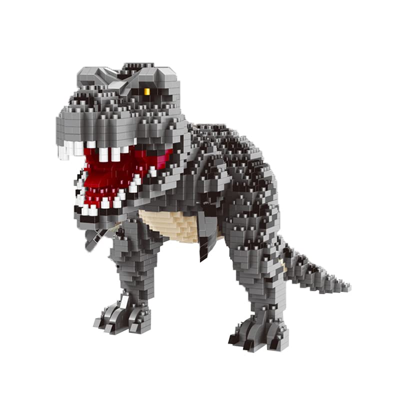 Hapavis Dinosaur Building Blocks Animals Micro Mini Building Toy Bricks for Kids, Adult(Tyrannosaurus Rex 1530 Pieces)
