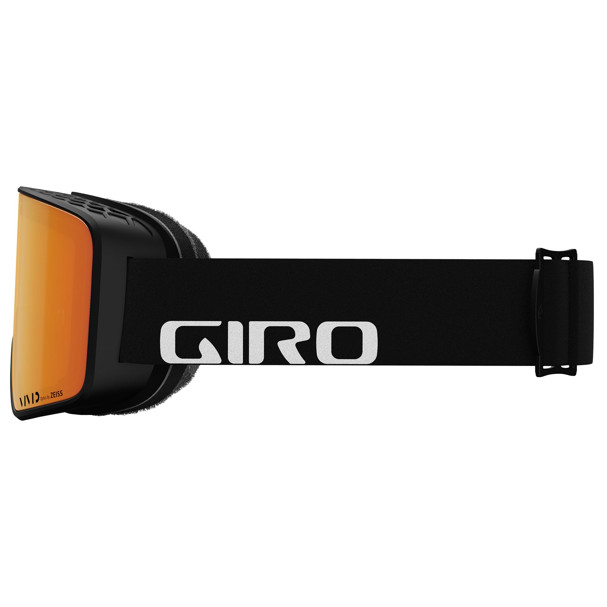 Giro Method Asian Fit Ski Goggles - Snowboard Goggles for Men & Women - Silicone Black Strap with Vivid Onyx/Vivid Infrared Lenses