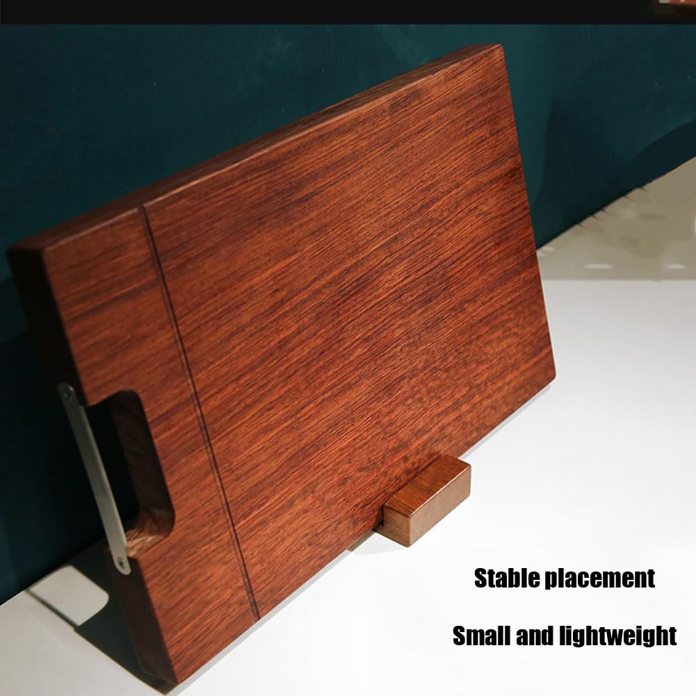 Vilbocr Cutting Board Holder Whole Piece Of Ebony Is Handmade Exquisite Cutting Board Organizer With Tool Holder Can be stored Chopping Boards Chefs KnivesChefs Knives