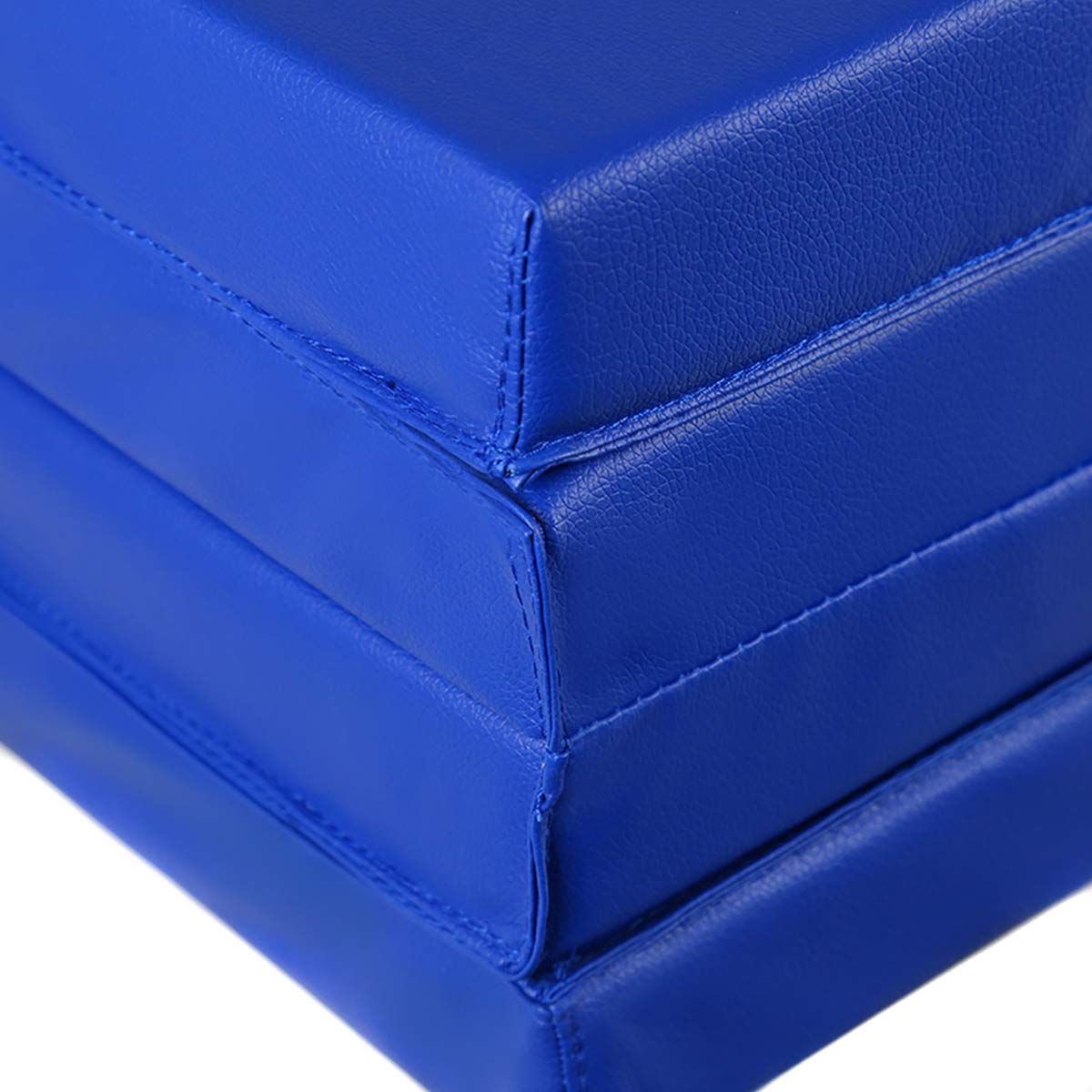 Geniqua Gymnastics Mat Folding Stretching Mat Fitness Home Workout Yoga Tumbling Pad