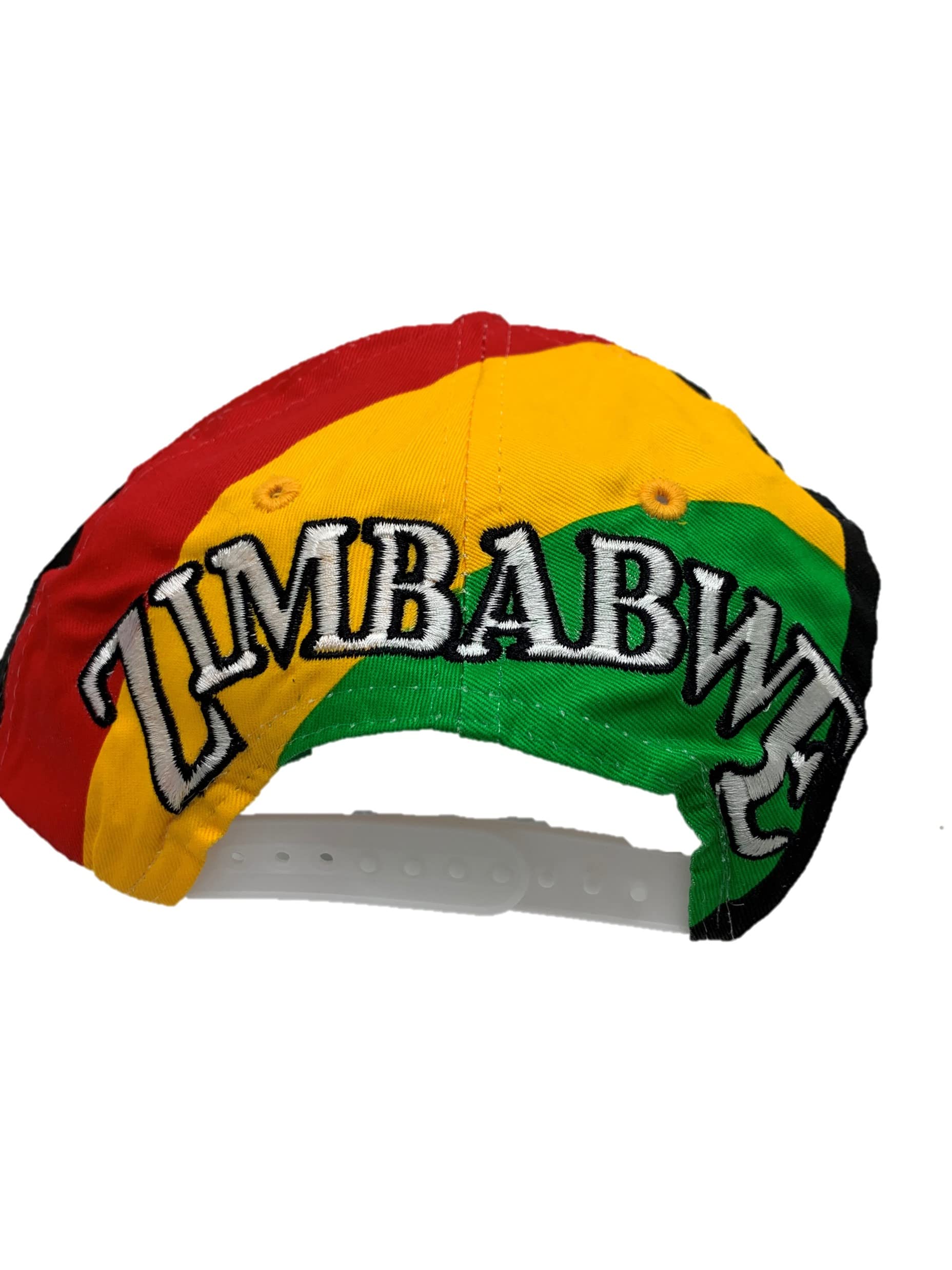 Global Caps, Inc. Zimbabwe Flag Baseball Cap