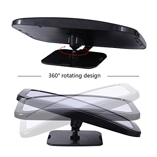 IDEALHOUSE Baby Car Mirror, 360 Degree Adjustable Safety Car Seat Mirror for Rear Facing Infant with Wide Crystal Clear View, Shatterproof, Fully Assembled, Crash Tested and Certified