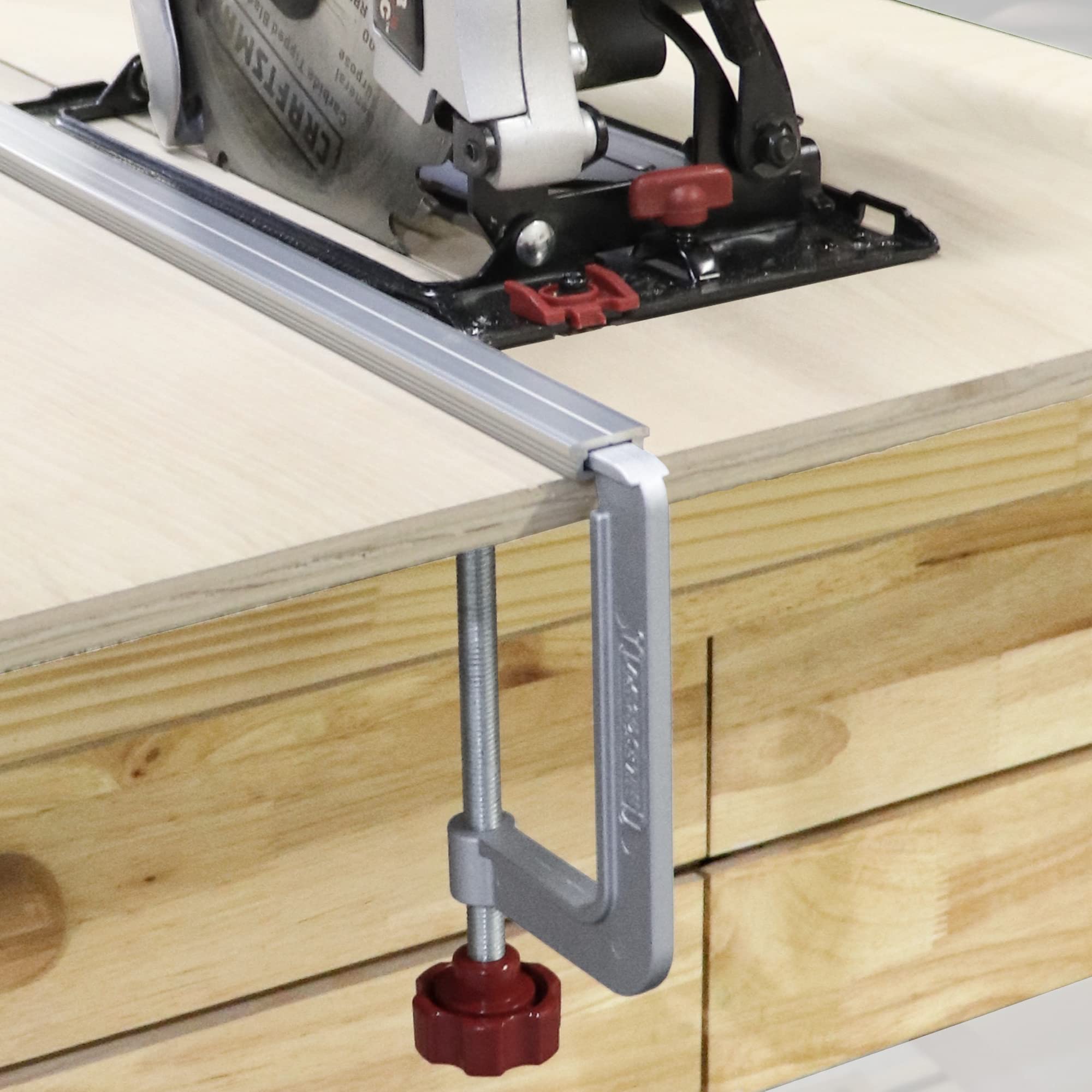 Milescraft 4021 Track Clamps β Track Saw and T-Track Hold Down Clamps (2 pack)