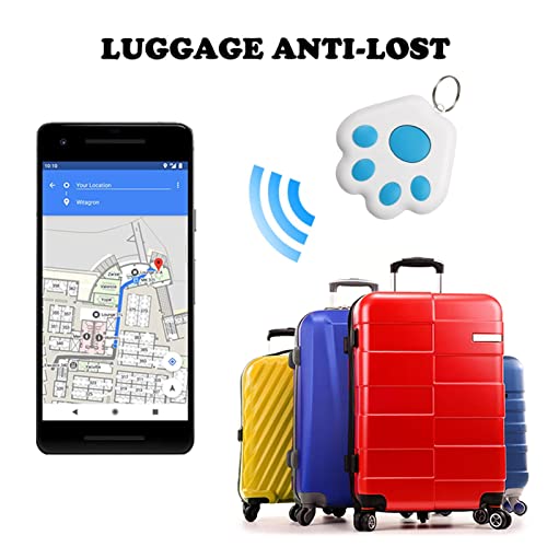 SolwDa Cat Dog Mini Tracking Prevention Smart -Loss Device Tool Portable Pet Tracking Locator Bluetooth 5.2 Mobile Key Mini - Finder Device