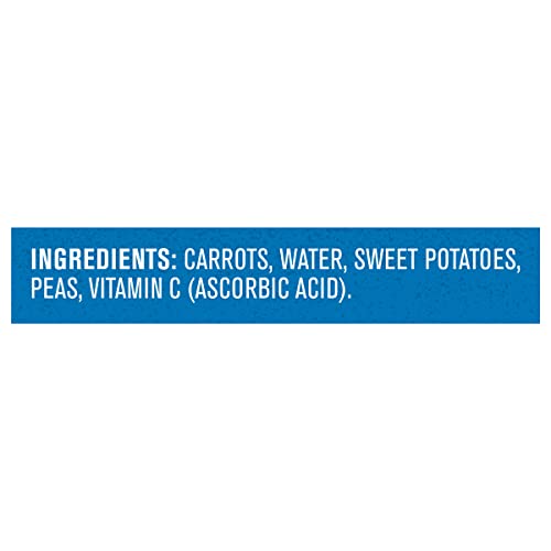 Gerber Baby Food Carrot Sweet Potato Pea, 4 oz, 2 Ct Tubs