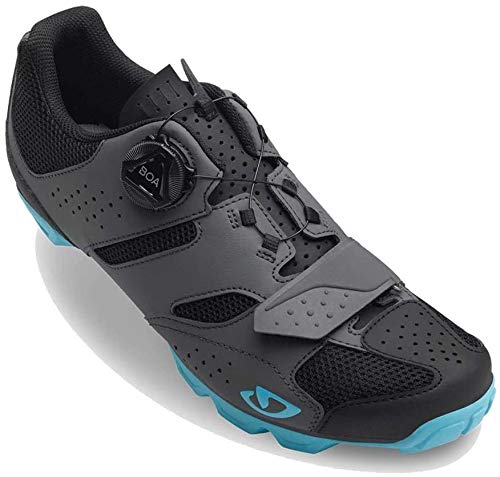 Giro Cylinder W Women's Mountain, Dirt, and Trail Cycling Shoe - 41, Dark Shadow/Iceberg (2020)