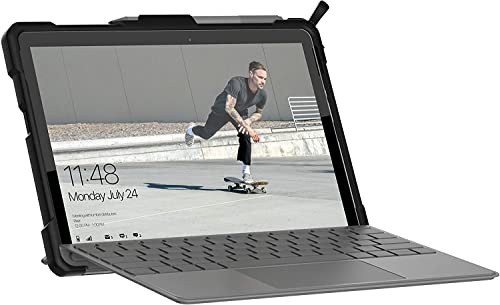URBAN ARMOR GEAR UAG Designed for Microsoft Surface Go 4/ Surface Go 3 / Surface Go 2 / Surface Go Case 10.5" Metropolis Feather-Light Rugged Aluminum Stand Military Drop Tested Cover Black