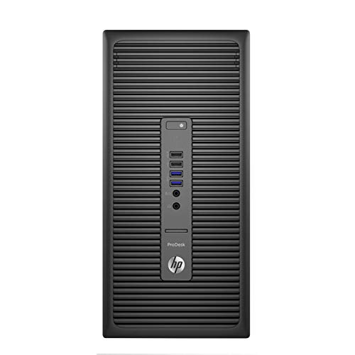 HP 600 G2 Tower Workstation Gaming Computer, Intel i5-6500 up to 3.6GHz, 16GB RAM, 256GB SSD & 2TB HDD, USB 3.0, NVIDIA GeForce GT 710 2GB, HDMI, DVI, VGA, WiFi BT 4.0 Windows 10 (Renewed)