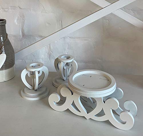 Unity Candle Holder-Unity Candle Stand-Unity Candle Holder Set-Pillar Candle Holder-Wedding Gift -Ceremony Decoration-Wedding Centerpiece