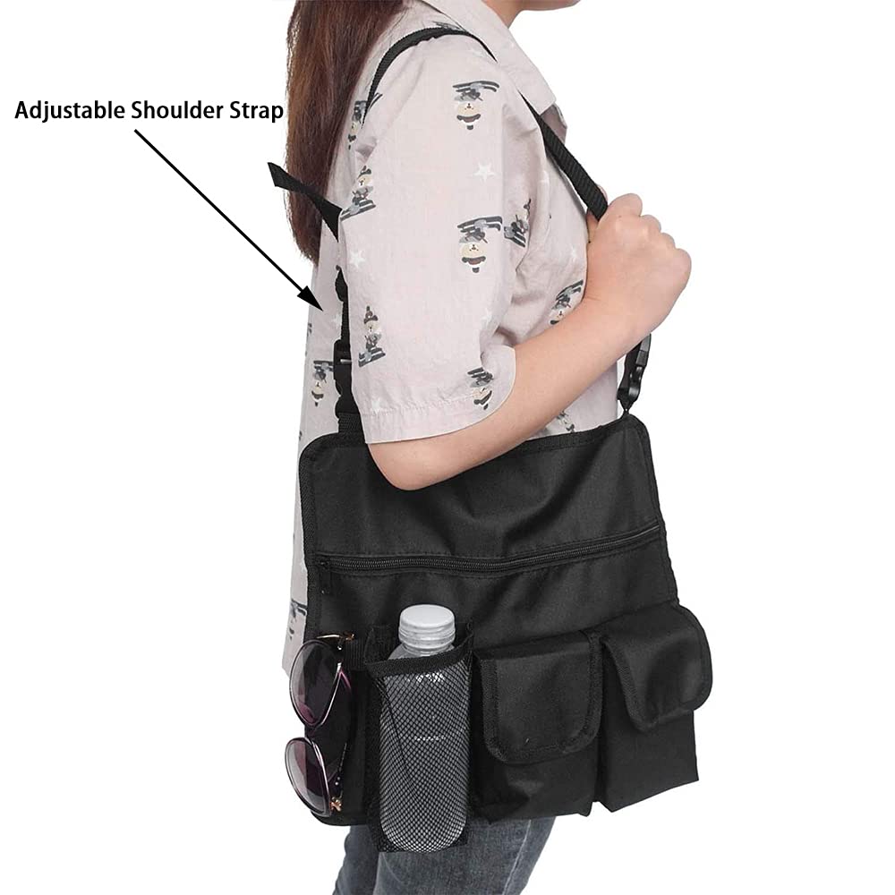 iCaicoyo Chair Armrest Organizer Bag for Beach Camping Storage Organizer Side Hanging Pouch Bag for Outdoor Chair