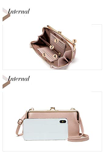 GXF-BAELLERRY Korean Fashion one-Shoulder Diagonal Mobile Phone Bag Multifunctional Horizontal Wallet (Color : Green)