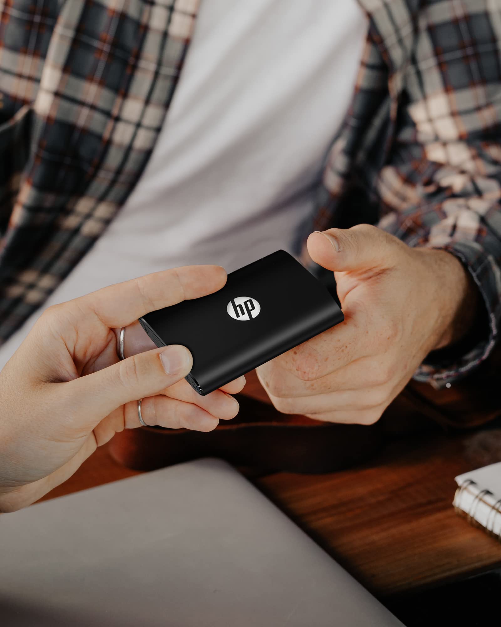 HP P500 500GB USB-C External Solid State Hard Drive USB 3.2 Gen 1 Type C SSD Up to 420MB/s - 7NL53AA#ABC