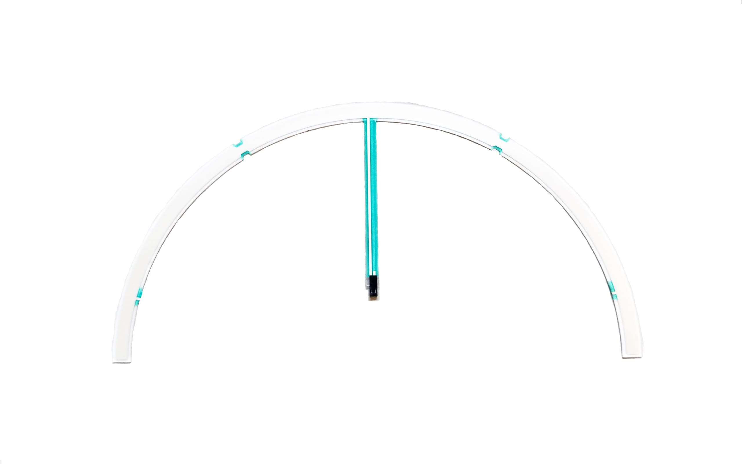 Goedrum Cymbal Membrane for DIY 18" Dual Zones Electronic Cymbal/Edge Trigger