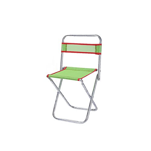 LMMDDP -Light Aluminum Alloy Outdoor Portable Folding Stool Foldable Fishing Camping Chair Picnic BBQ Beach Seat Portable Stool