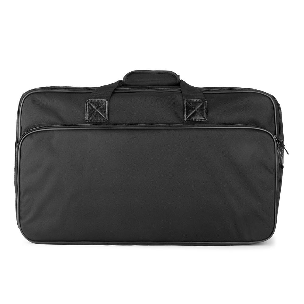 GOKKO Guitar Pedal Board 22 x 12.6 inches Guitar Pedalboard with Carrying Bag