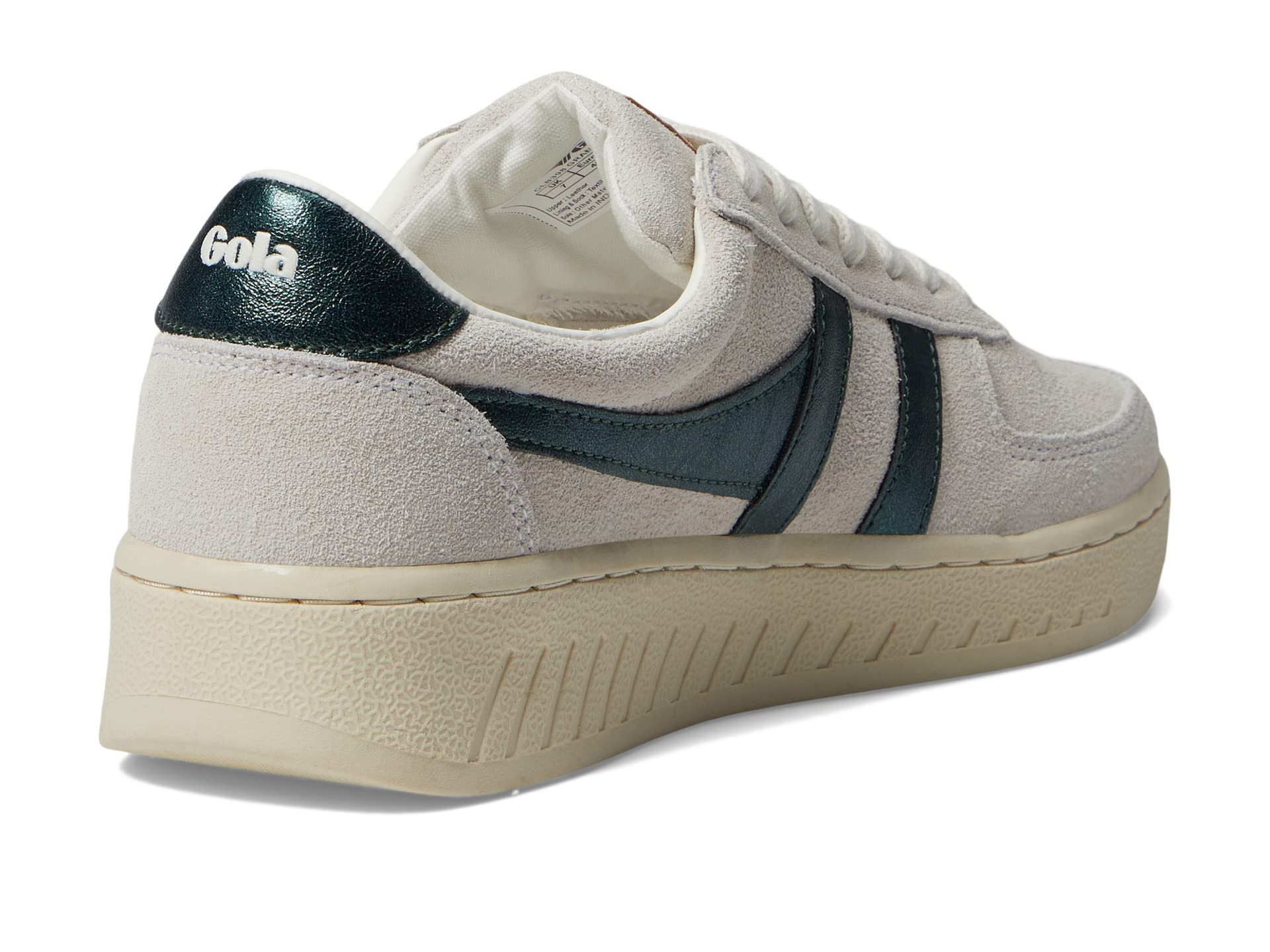 Gola Grandslam Flame Off-White/Dark Green 6 B (M)