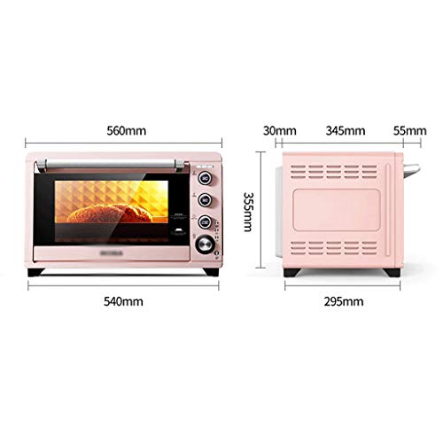 FZZDP Desktop Electric Oven, Large Household Multi-function Baking Oven, Large Capacity Small Cake Bread Oven