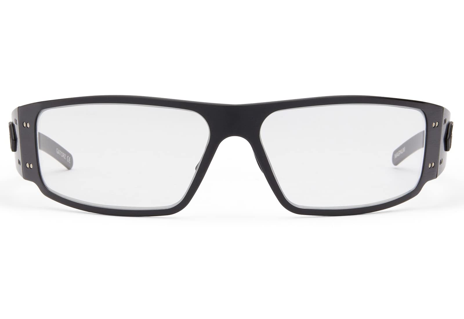 Gatorz Eyewear, Magnum Model, Aluminum Frame Sunglasses - Black/Inferno Photochromic Lens