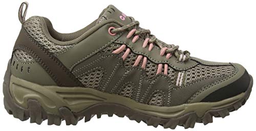 Hi-Tec Women's Low Rise Hiking Boots, Grey Lt Taupe Mellow Rose 43, 9