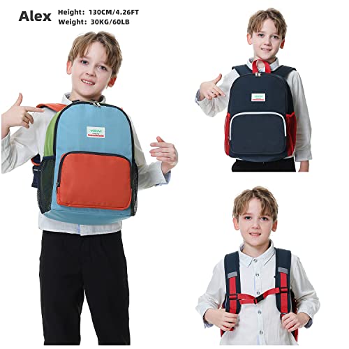 willikiva Waterproof Backpack for School Kids Backpack Bookbag Girls Boys Lightweight Travel Bag (Turquoise)