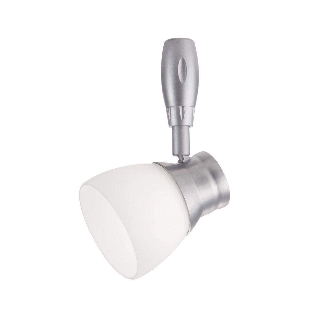 Hampton Bay Flexible LED Track Light Head Silver Finish
