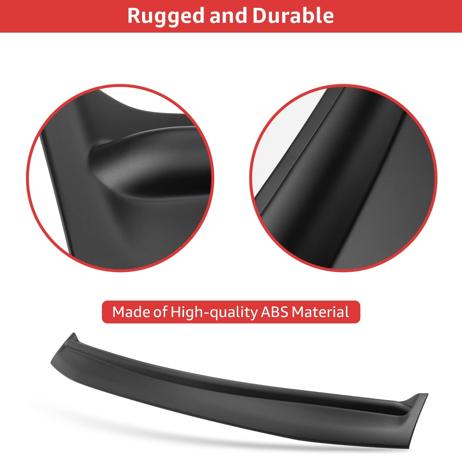 Hood Bug Deflector for 2021 2022 2023 Ford Bronco Sport Bugflector Hood Shield Protector Stone Guard Accessories
