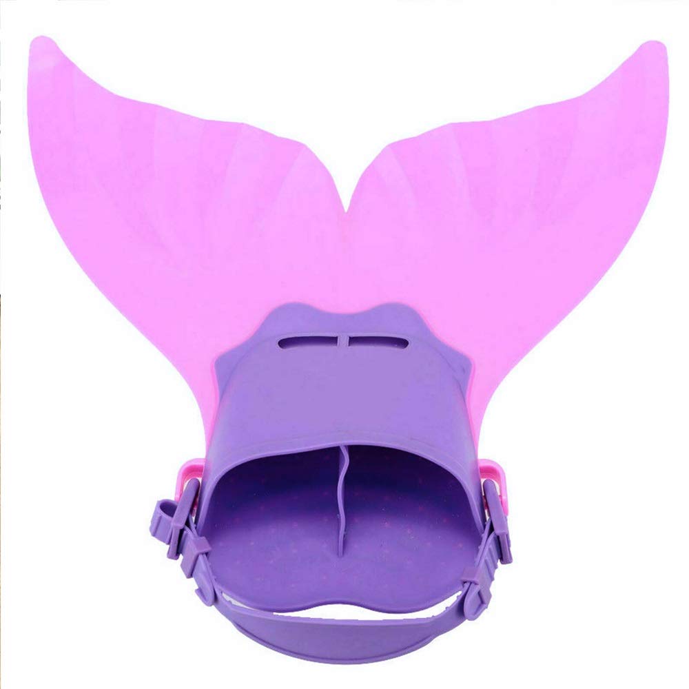 Hype Mermaid Tail Mono Fin Flippers Swimming Toy Footwear (Pink)
