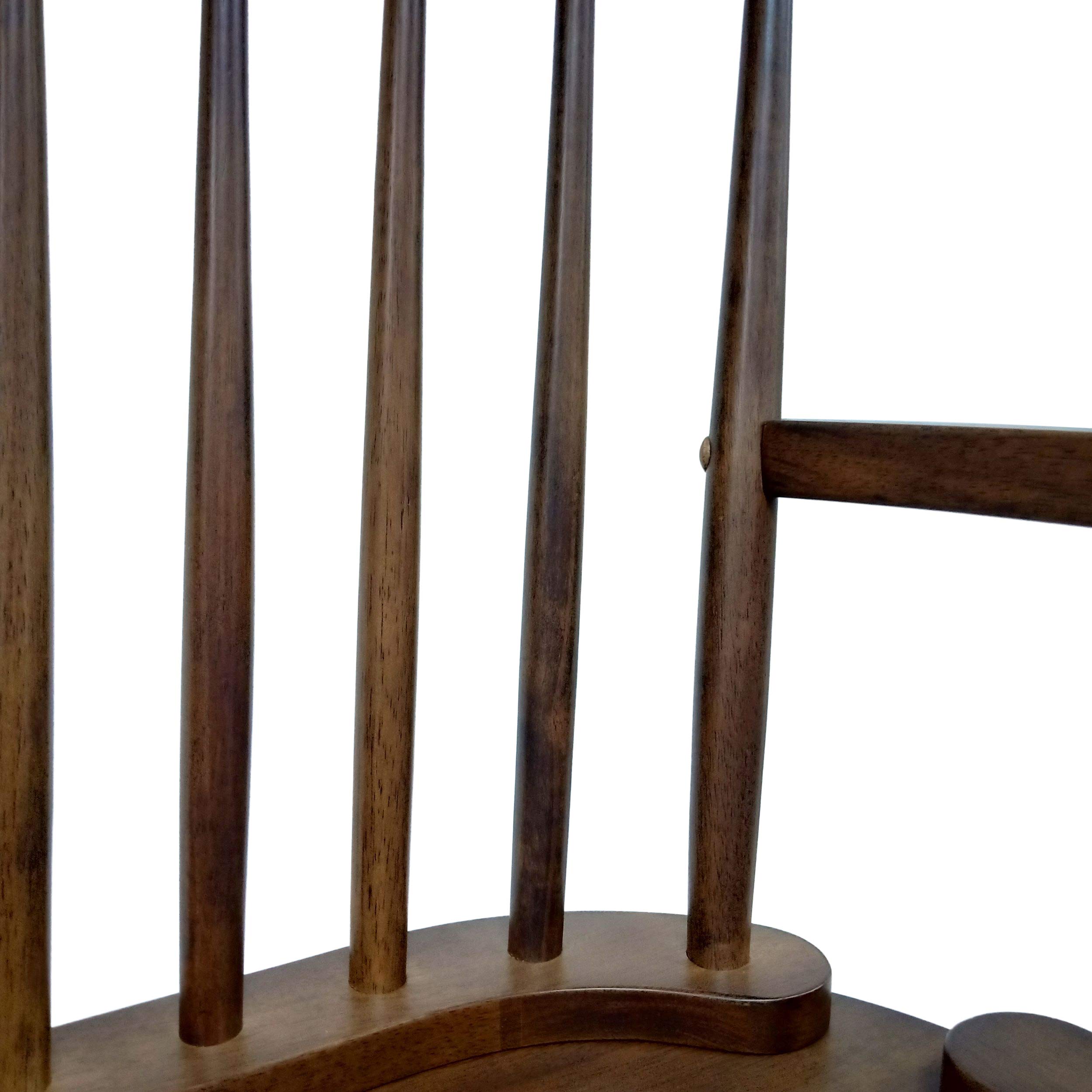 GDFStudio Farmhouse Bench, Walnut