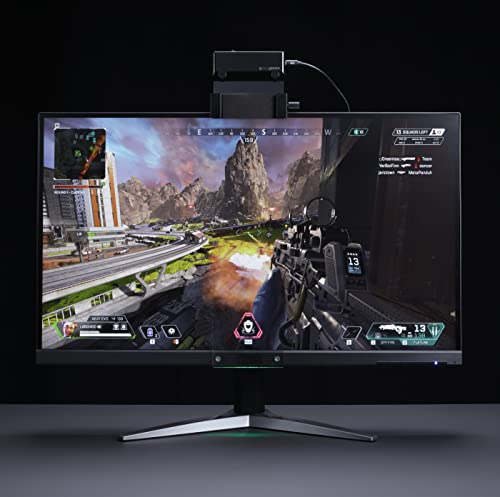 Gaimglass FPS Aim Assist LED Dot Sight - FPS Gaming Accessory for all Shooters, Compatible with PC, PS5, PS4, Playstation, Xbox One, Nintendo for 28" Monitors or smaller