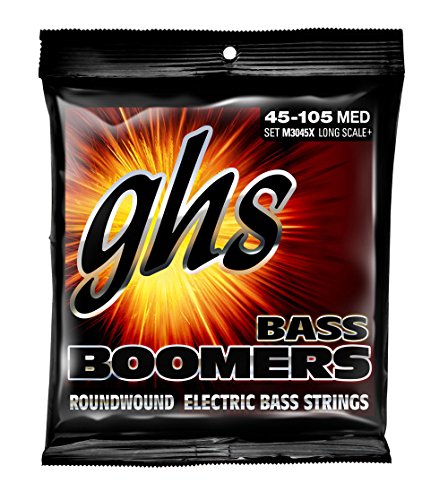 GHS Strings BASS BOOMERS M3045X Long Scale Plus, Medium Set