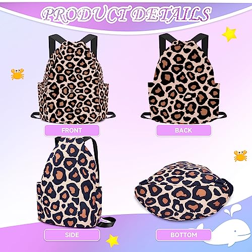 RLGPBON Drawstring Backpack Women and Girls, Kids String Bag Gym Bag Sackpack Sports Backpack