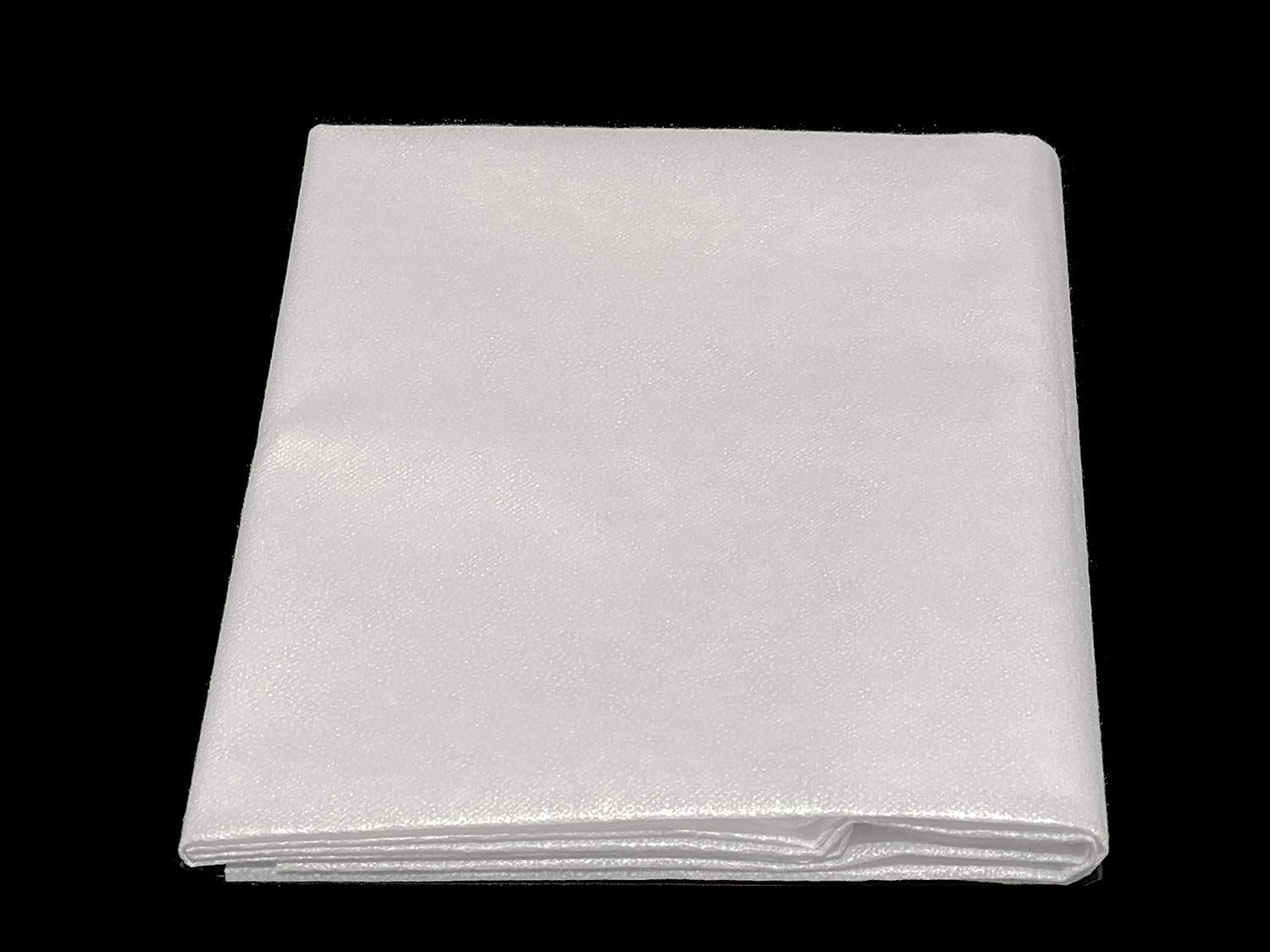 Fusible White LIGHTWEIGHT to Medium Interfacing. Stabilizer Prevents Sagging in Unstable Fabric. Fuses to The Back of The Fabric Using Heat. Non-woven, Iron-on interface. 1 Yard x 60”. By Simple Store