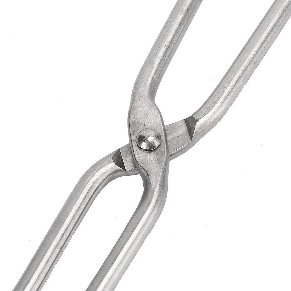 STAINLESS STEEL CRUCIBLE TONGS 40CM LABORATORY SUPPLIES BEAKER HOLDING CLAMP HEAVY DUTY ERGONOMIC DESIGN