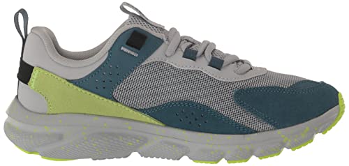 Under Armour Men's Charged Verssert Speckle Running Shoe, (103) Mod Gray/Lime Surge/Black, 10.5
