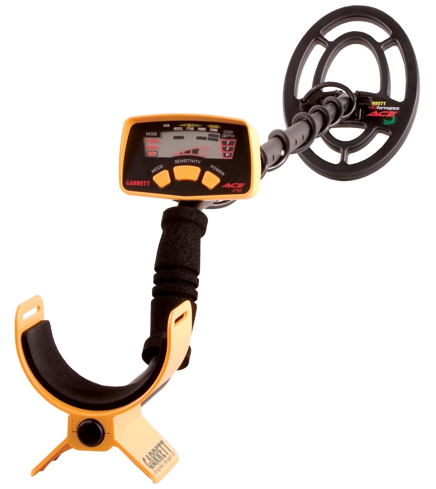 Garrett ACE 150 Metal Detector for Adults and Kids, Made in USA, Waterproof Search Coil