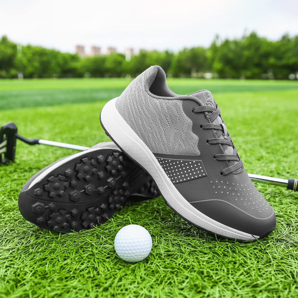 Ifrich Professional Men Golf Shoes Comfortable Spikeless Outdoor Golf Walking Sport Sneakers for Men