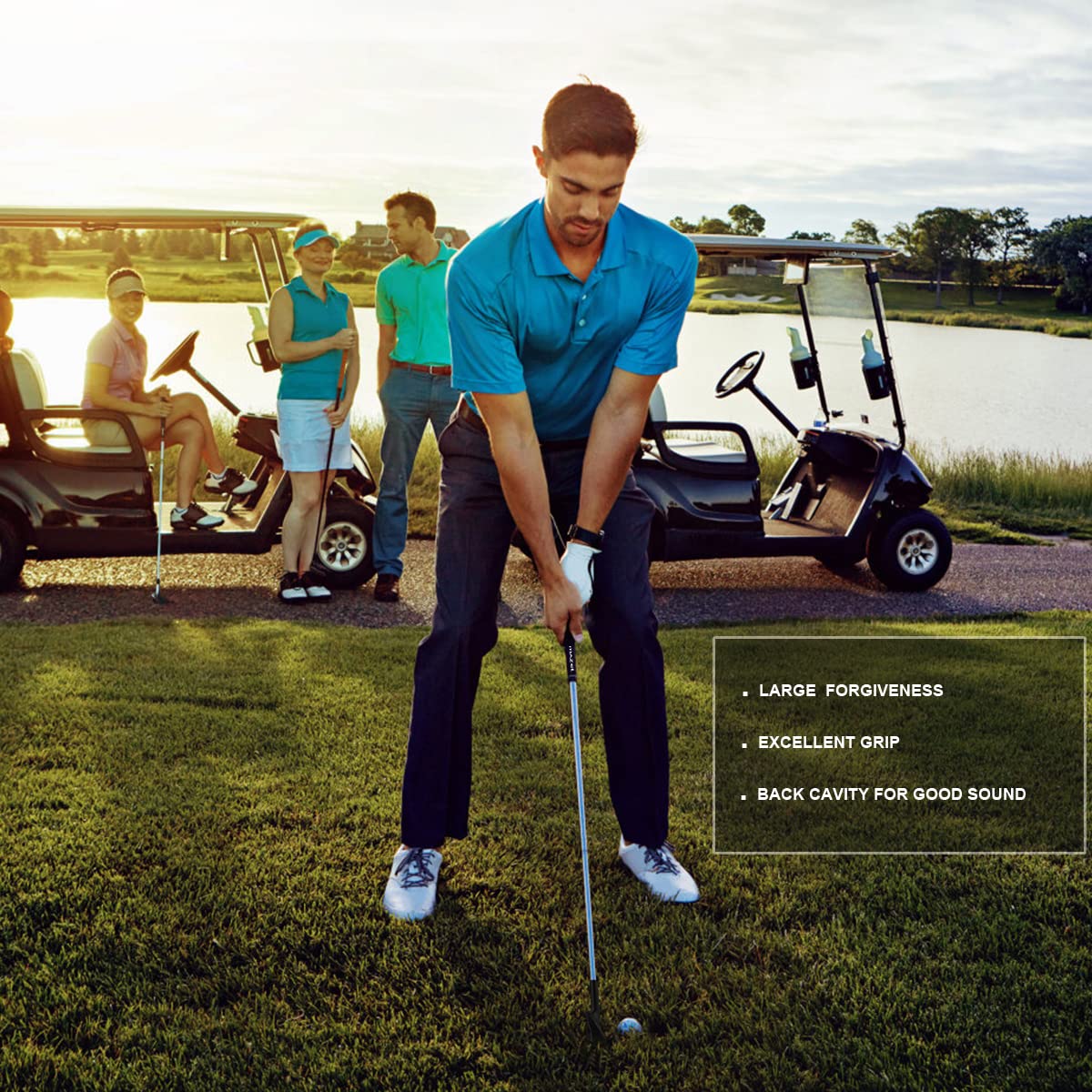 MAZEL WM-X1/2 Individual Men Golf Club Irons 1,2,3,4,5,6,7,8,9,Pitching Wedge,Approach Wedge,Sand Wedge with Graphite/Steel Shafts for Right Handed