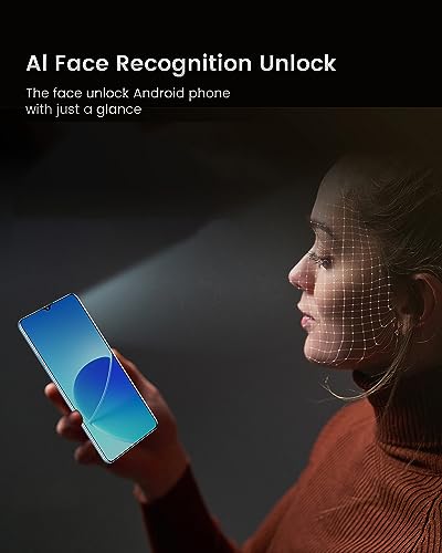 VIQEE Rion9Pro 5G Unlocked Cell Phones,6G+256GB Dual Sim Smartphone, Unlocked Mobile Phone with 6.72inch Waterdrop Screen, Android Phone 48+108 MP | 6800mAh | Fingerprint Lock & Face ID | (Blue)