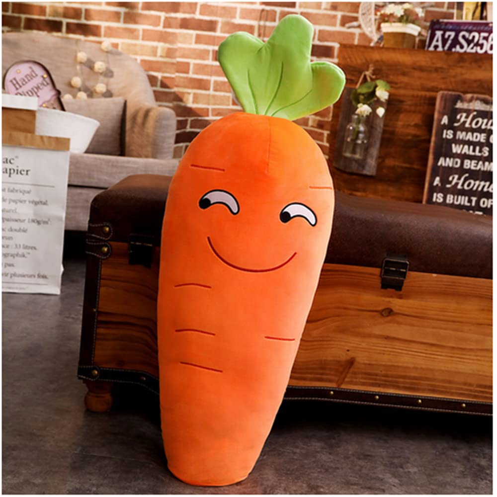 XIZHI 27 5/8inch Carrot Hugging Pillow, Kids Pillows Plush，Cute Stuffed Animals Doll Toy Gifts,for Bedroom, Sofa, Office Decoration